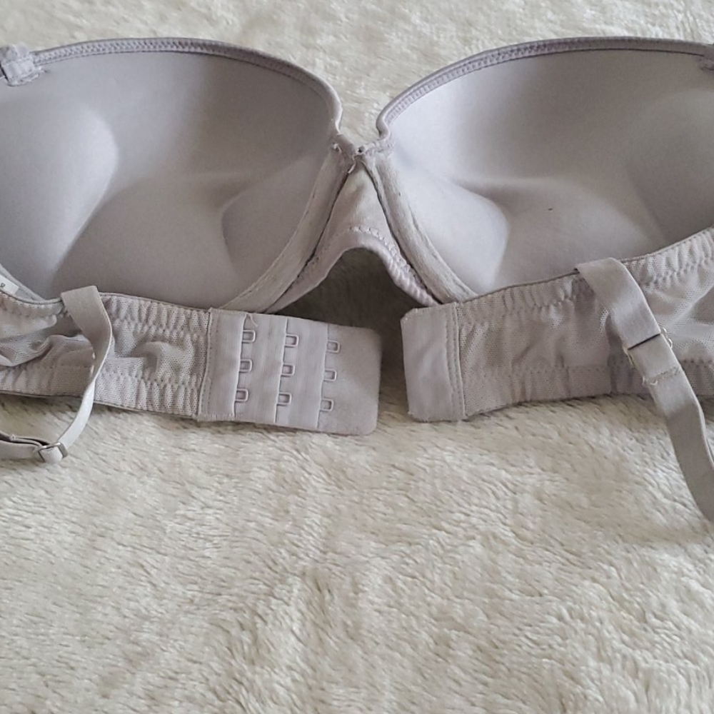 Silver,Glitter Bra - Gem